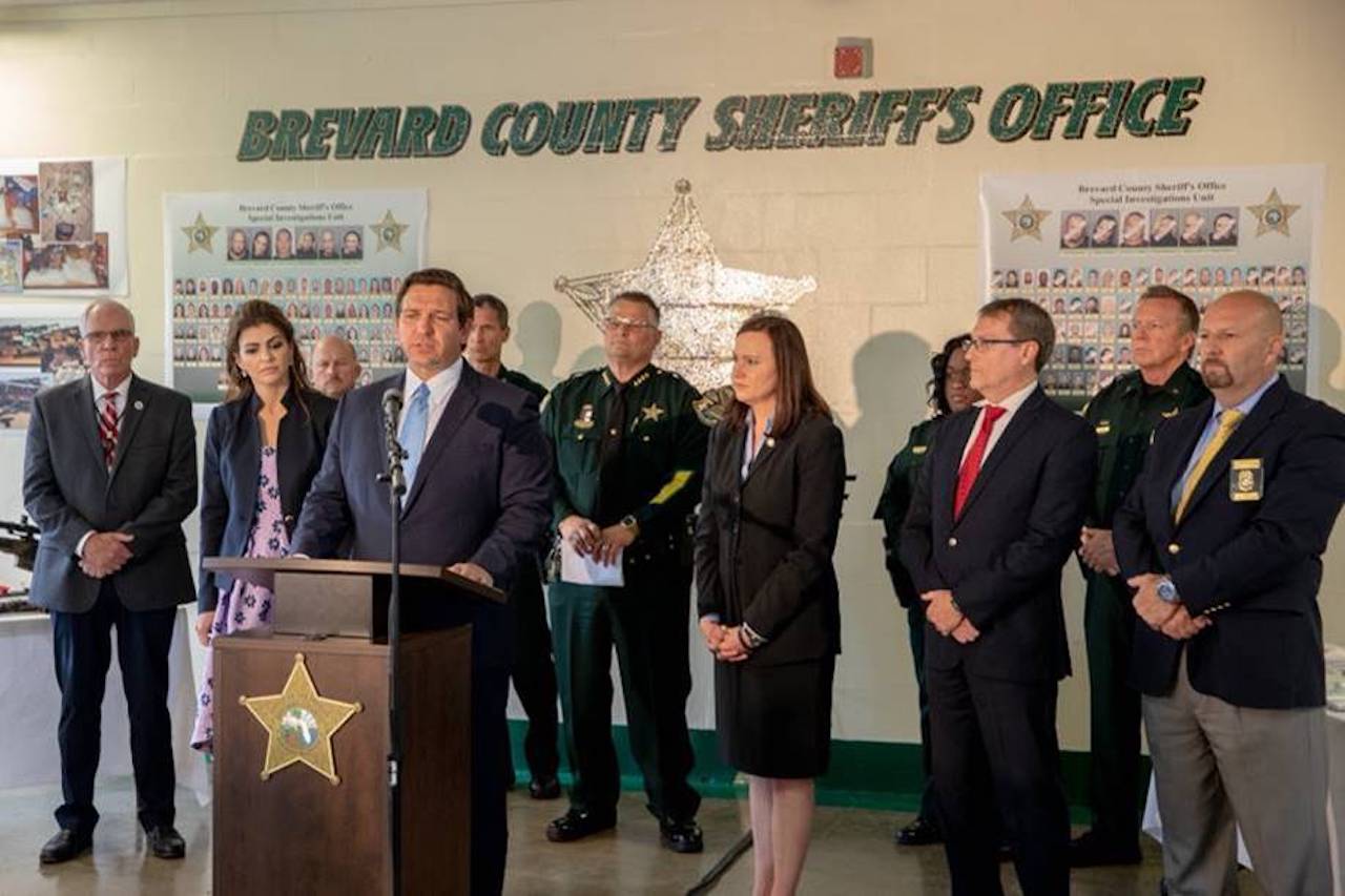 Governor Ron DeSantis Joins Brevard County Sheriff’s Office for ...