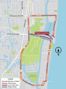 State Road A1A Bridge Closure over Boca Raton Inlet Begins Monday ...