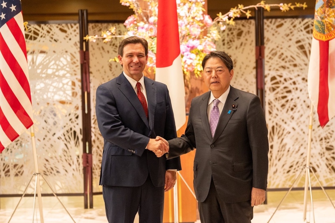 Governor Ron DeSantis Meets with Japanese Foreign Minister Yoshimasa ...
